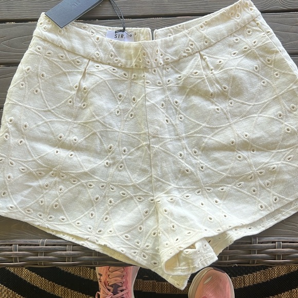 SIR the label | Shorts | Sir Nwt Eyelet Shorts | Poshmark